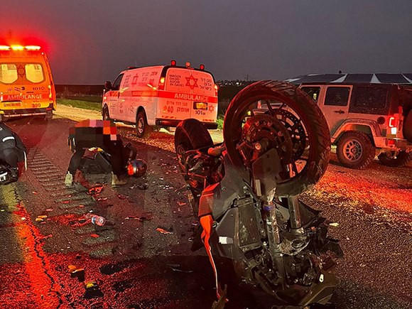 Председатель суда Беэр-Шевы погиб в ночном ДТП с мотоциклом на 6-м шоссе